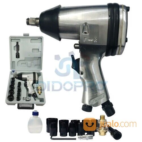 Air Impact Wrench Set Alat Buka Pasang Baut Alat Pengencang Baut di ...