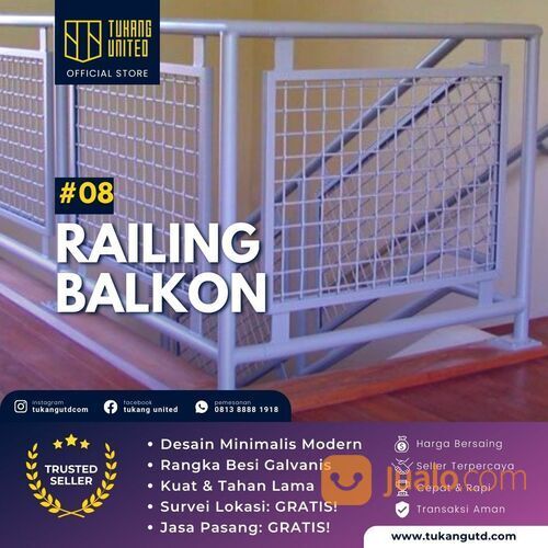 RAILING BALKON DESAIN MINIMALIS BALI di Kab. Badung, Bali | Jualo.com
