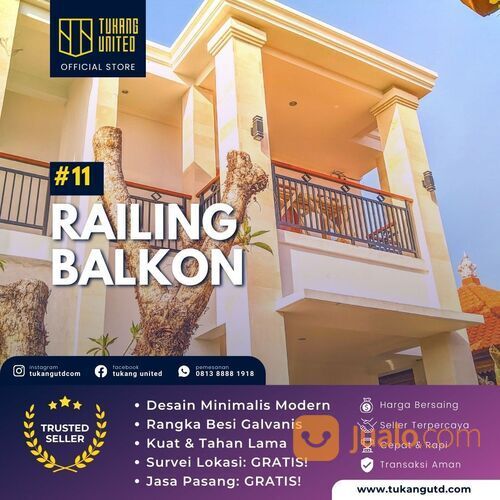 RAILING KOMBINASI KAYU BENGKIRAI di Kab. Badung, Bali | Jualo.com