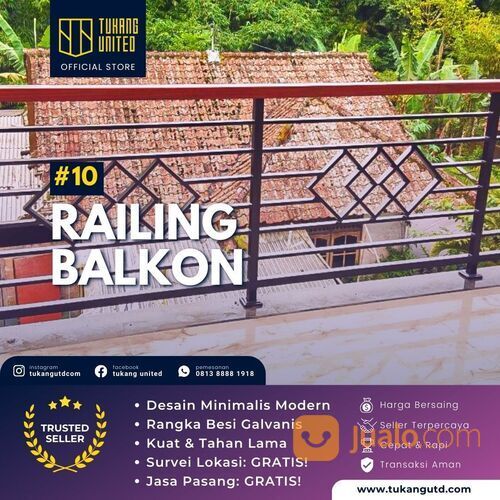 RAILING KOMBINASI KAYU BENGKIRAI di Kab. Badung, Bali | Jualo.com