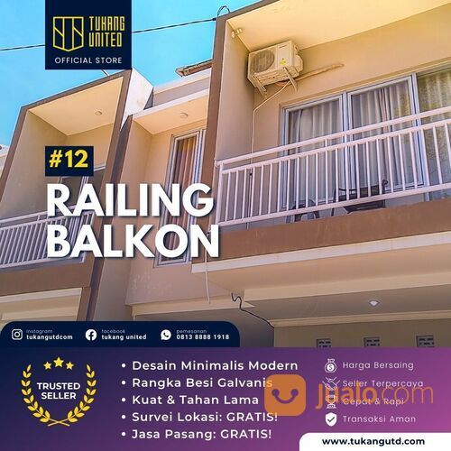 RAILING KOMBINASI KAYU BENGKIRAI di Kab. Badung, Bali | Jualo.com