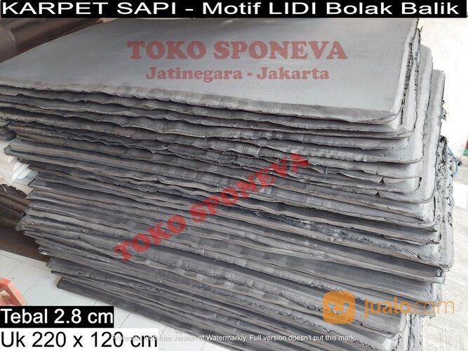 KARPET SAPI / Karpet Alas Kandang Sapi - MOTIF LIDI Tebal 2.8 CM ( 28mm ...
