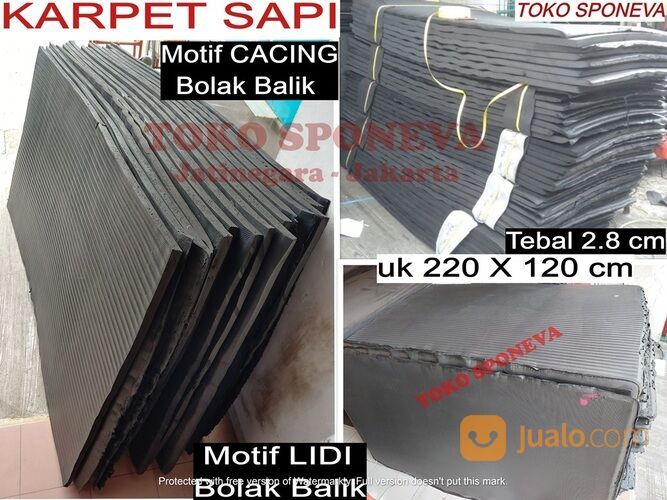 KARPET SAPI / Karpet Alas Kandang Sapi - MOTIF LIDI Tebal 2.8 CM ( 28mm ...