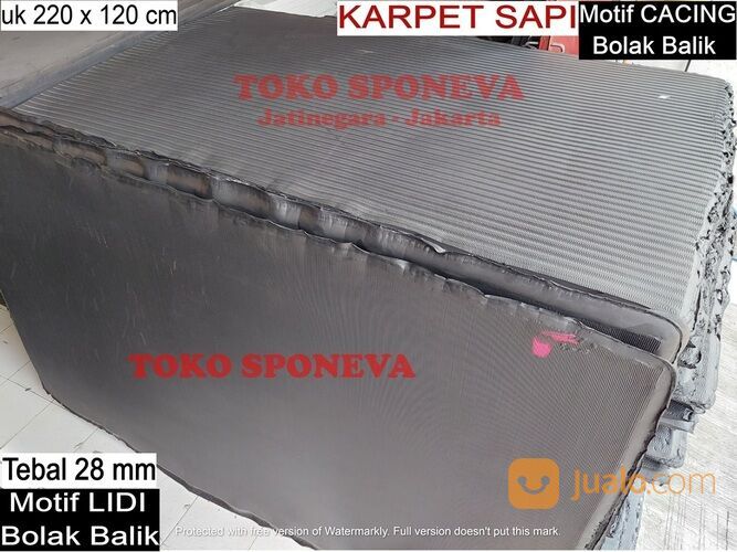 KARPET SAPI / Karpet Alas Kandang Sapi - MOTIF LIDI Tebal 2.8 CM ( 28mm ...