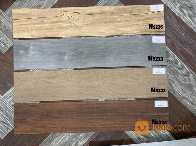 Lantai kayu vinyl tebal 3mm motif kayu kualitas terjamin di Kota ...