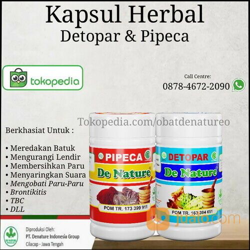 2 Obat Radang Paru-paru atau Pneumonia Tradisional-Denature Detopar di ...