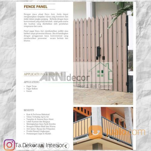 Decking WPC Pagar Pilihan Motif Beragam di Kota Jakarta Timur, DKI ...