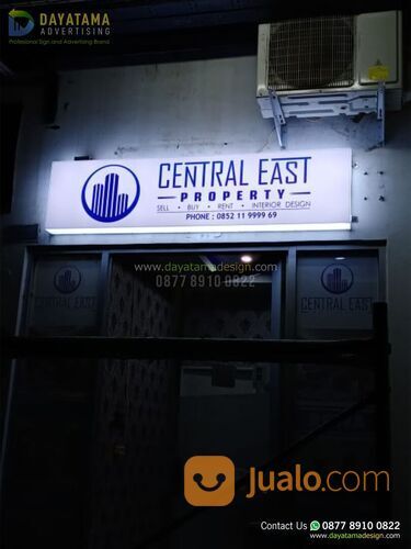 Jasa Plang Neon Box Akrilik Berbagai Bentuk dan Ukuran di Kab ...