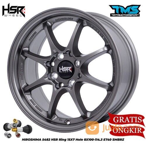 Velg HSR Ring 15 Pcd 4 Brio Agya Sigra Bronze di Kota Jakarta Selatan ...