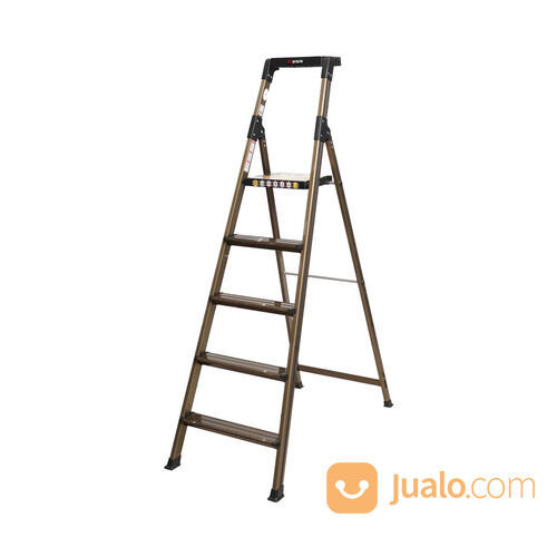 Fixsteps Tangga Lipat Aluminium 5 Step Limited Edition - Gold di Kota ...