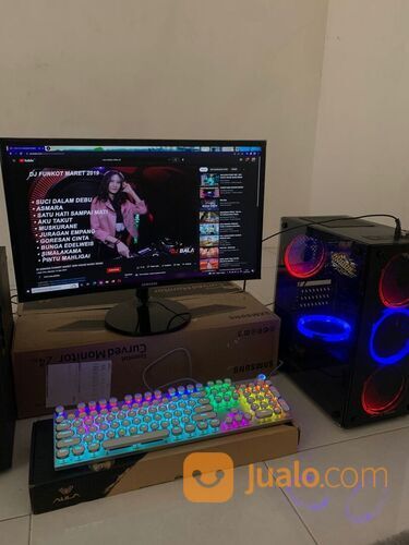 PC GAMING RAKITAN FULL SET di Kota Malang, Jawa Timur | Jualo.com