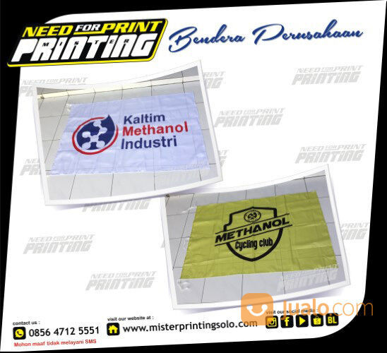 Pusat Percetakan Bendera Kain Umbul Umbul Spanduk Backdrop banner MMT ...