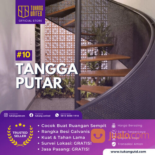 TANGGA BESI MODEL PUTAR di Kota Denpasar, Bali | Jualo.com