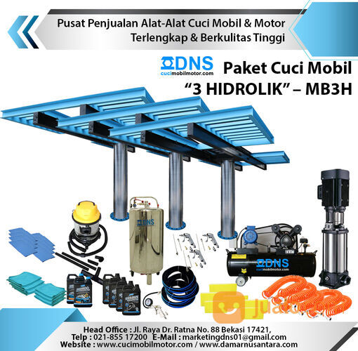 Paket Cuci Mobil “3 HIDROLIK” – MB3H × Spesifikasi Gambar Produk di ...