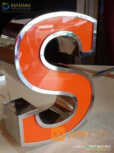 Huruf Timbul Stainless | Jasa Huruf Timbul Cimahi di Kota Cimahi, Jawa ...