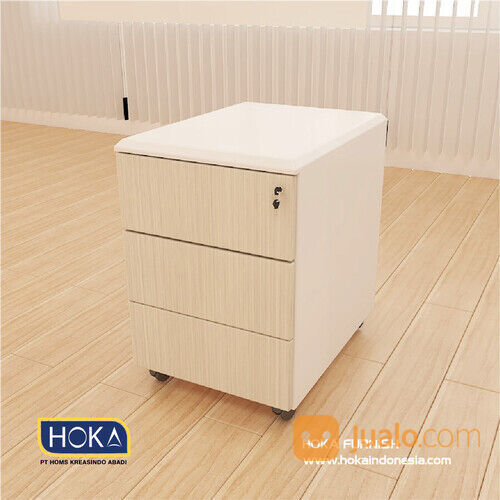 Drawer/ Meja Kantor/ Cabinet (3 Laci) - HFH016 - Serat Batu | Tangerang ...