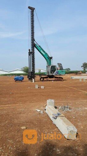 Tiang pancang Beton dan Alat pancang Drop hammer, HSPD, diesel Hammer ...