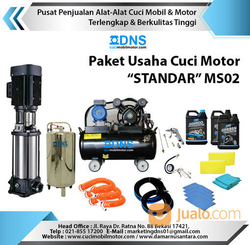 Paket Usaha Cuci Motor “STANDAR” MS02 di Kab. Raja Ampat, Papua Barat ...