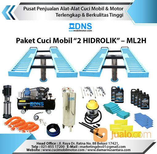 Paket Cuci Mobil “2 HIDROLIK” – ML2H di Kab. Raja Ampat, Papua Barat ...