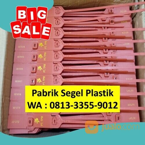 Pabrik Segel Double Lock, Segel Plastik, Segel ATM Tunai Di Gunung Mas ...