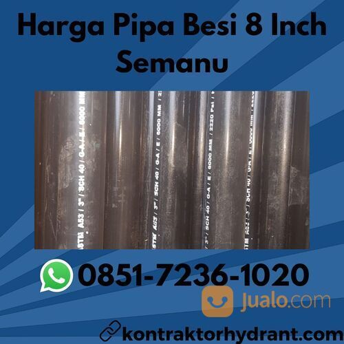 Harga Pipa Besi 8 Inch Semanu TERBUKTI, (0851-7236-1020) di Kota Bekasi ...