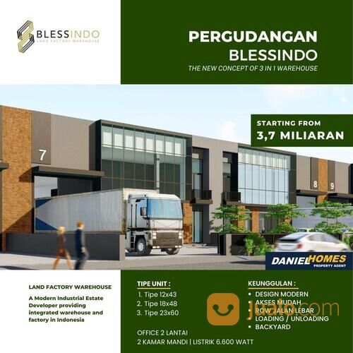 Blessindo Industrial Estate Gudang Keamanan 24 Jam di Legok Tangerang di Kab. Tangerang, Banten ...