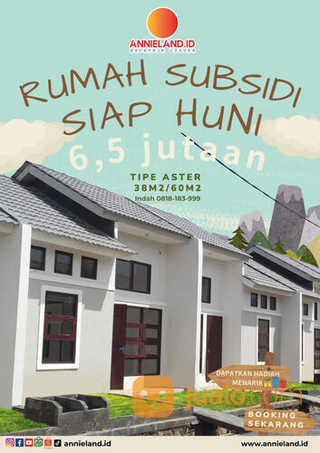 Rumah subsidi terbesar di tangerang cicilan 1jt Siap Huni di Kab ...