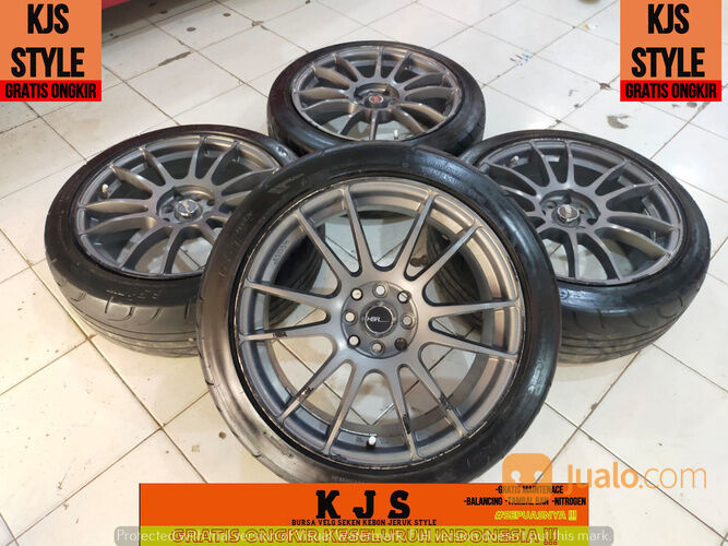 VELG MOBIL SEKEN MODEL HSR R17X7,5 PCD 8X100-114 BAN ACCELERA 215 45 ...