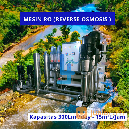 Mesin Reverse Osmosis RO Kapasitas 150000 liter per jam - 15m3 lph ...