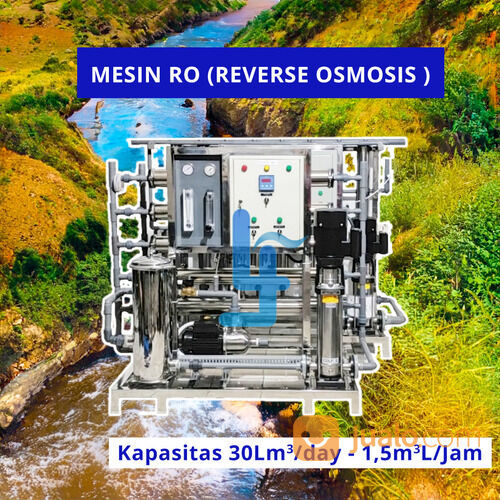 Mesin RO 1500 liter per jam 1,5 m3 per jam 10.000 gpd di Kab. Bekasi ...