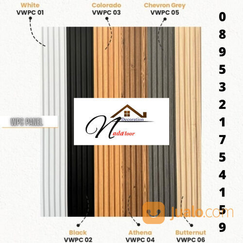 Wallpanel Dinding Backdrop 3D WPC Motif Kayu Anti Rayap di Kota Jakarta ...