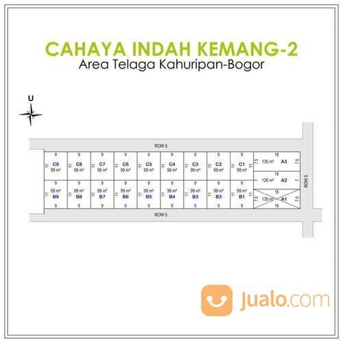 Row Jalan 5 Meter Tanah Bogor Dekat Tol Kayumanis di Kota Bogor, Jawa ...