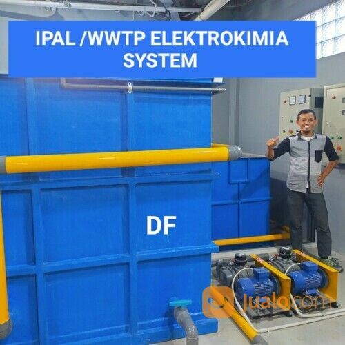 IPAL WWTP Pengolahan Air Limbah Elektrokimia System di Kota Bekasi ...
