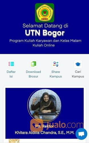 Dibuka Kelas Karyawan(Bisa Online) Universitas Teknologi Nusantara. di ...