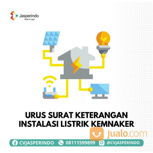 SURAT KETERANGAN INSTALASI LISTRIK KEMNAKER di Kota Tangerang Selatan ...