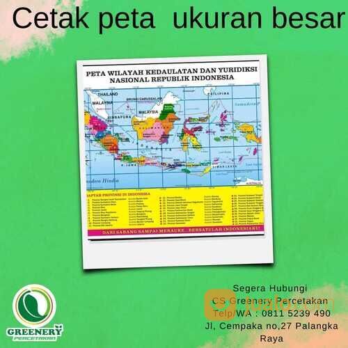 pusat Pengadaan CETAK PETA UKURAN BESAR di kasongan Hub 0811 5239 490 ...