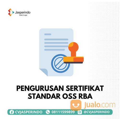 SERTIFIKAT STANDAR OSS RBA di Kota Tangerang Selatan, Banten | Jualo.com