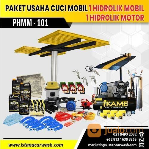 PAKET CUCI HIDROLIK 1 MOBIL & 1 MOTOR (KODE PAKET : PHMM-101) di Kab ...