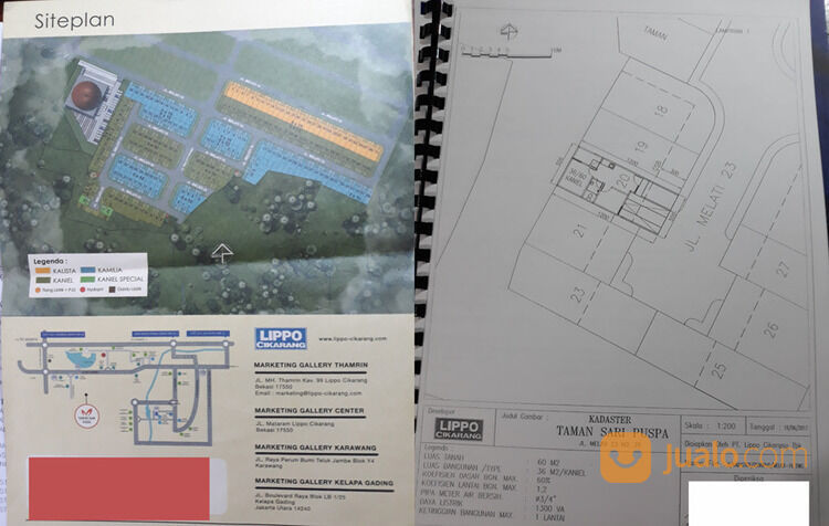 Rumah strategis tipe 36/60 Taman Sari Puspa TSP Lembah Hijau Lippo ...