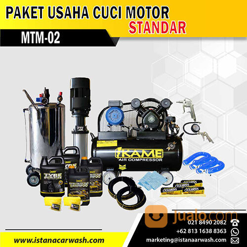 PAKET PERALATAN USAHA CUCI MOTOR STANDART MTM-02 di Kab. Katingan ...