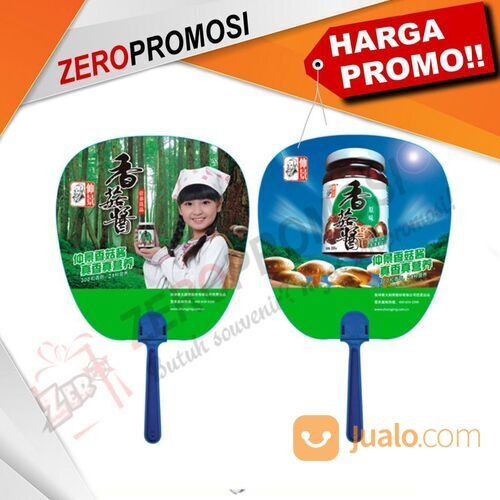 Kipas Promosi Pvc Cetak Printing Full Color Souvenir di Kota Tangerang ...