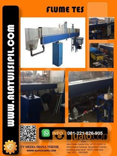 FLUME TEST - Alat Lab Hidrolika/mekanika fluida di Kota Bandung, Jawa ...