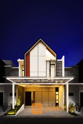 Rumah dengan Design Baru yang minimalis + Kitchen Set dan Zen Garden ...