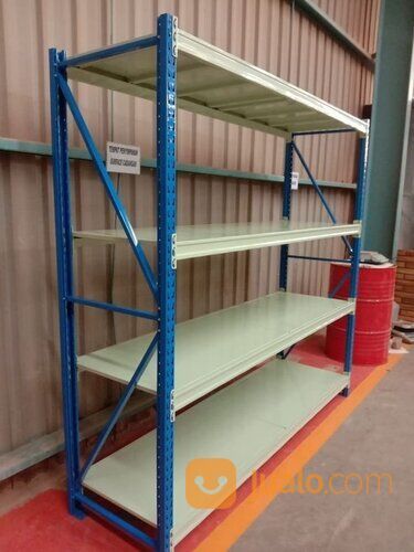 Rak Gudang Murah Besi Baja 4 Susun Medium Duty Rack di Kota Jakarta ...