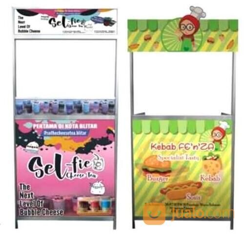 CETAK STICKER GEROBAK BOOTH MURAH COD di Kota Tangerang Selatan, Banten ...