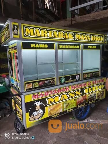 CETAK STICKER GEROBAK BOOTH MURAH COD di Kota Tangerang Selatan, Banten ...