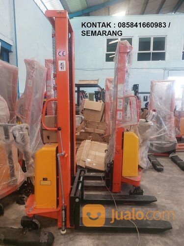 Stacker Listrik Seller Semi Electric 1 Ton 2 Ton Forklift Manual di ...