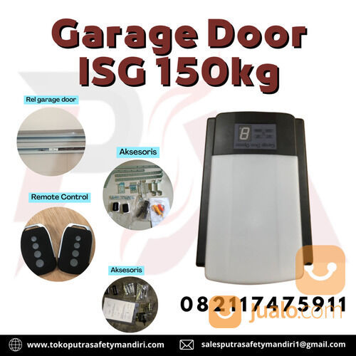 AUTOMATIC GARAGE DOOR OPENER ISG KAP 150KG MESIN PINTU KANOPI GARASI ...