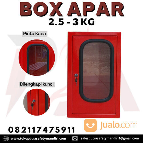 BOX APAR 2.5 - 3 KG PENYIMPANAN TABUNG PEMADAM API RINGAN JAKARTA di ...