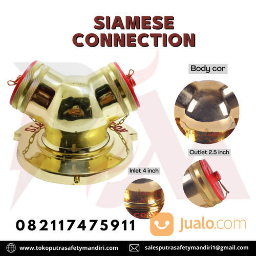 SIAMESE CONNECTION IRON CAST 20 BAR COUPLING MACHINO JALUR PENYUPLLAY ...